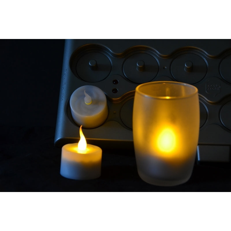 Smart Candle T-Light Rechargeable Set 12 – Luminara